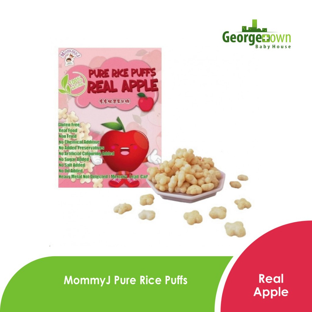 MOMMYJ PURE RICE PUFFS REAL 50G | Shopee Malaysia