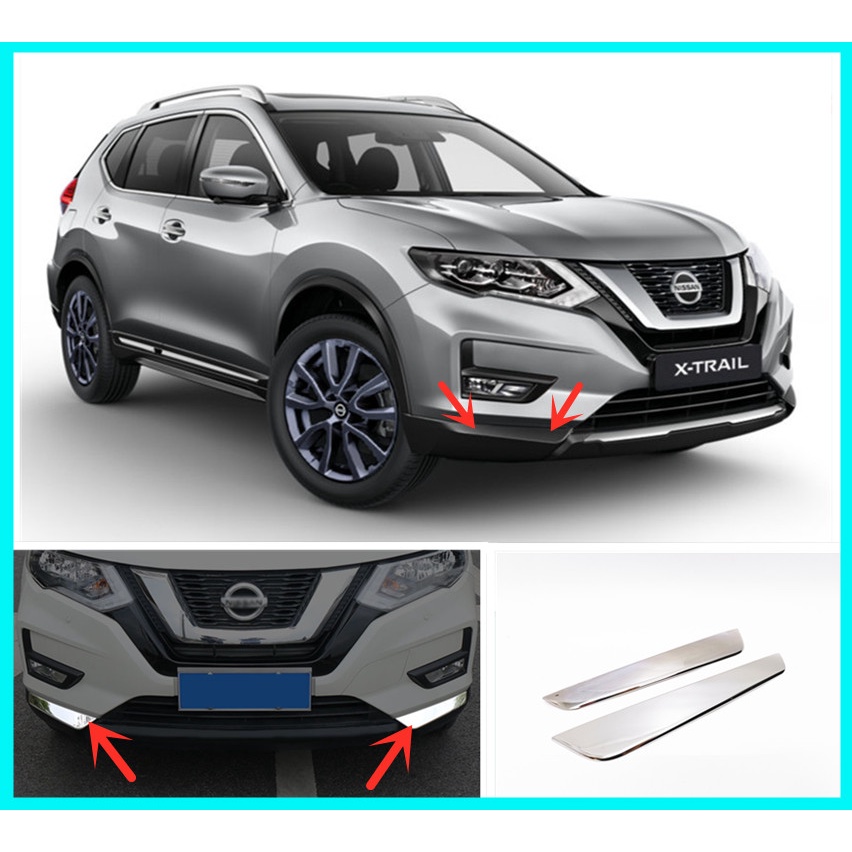 NISSAN XTRAIL (X-TRAIL) T32 2017-2019 Stainless Steel Front Bumper ...
