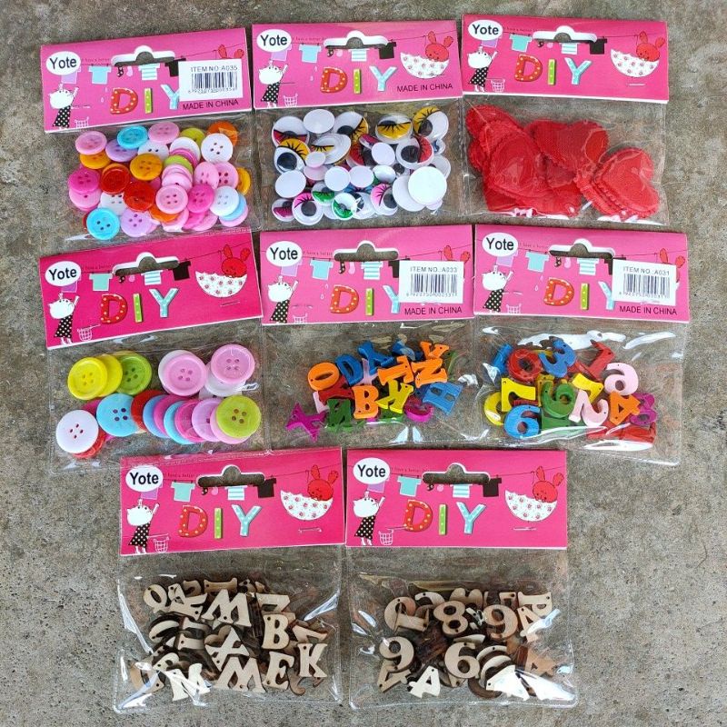 Yote DIY Art & Craft Handmade Activity Accessories | Shopee Malaysia