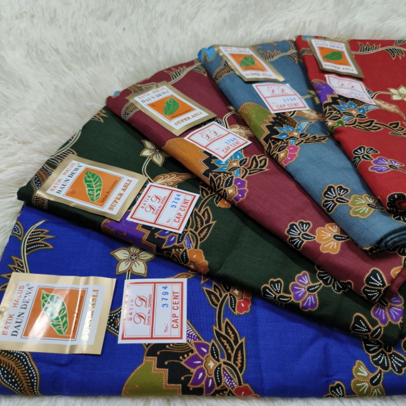 BATIK HALUS DAUN DEWA no2 SUPER ASLI SIAP JAHIT | Shopee Malaysia