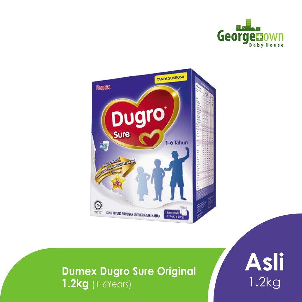 Dumex Dugro Sure 1.2kg (1-6 yearsold) (GTG) | Shopee Malaysia