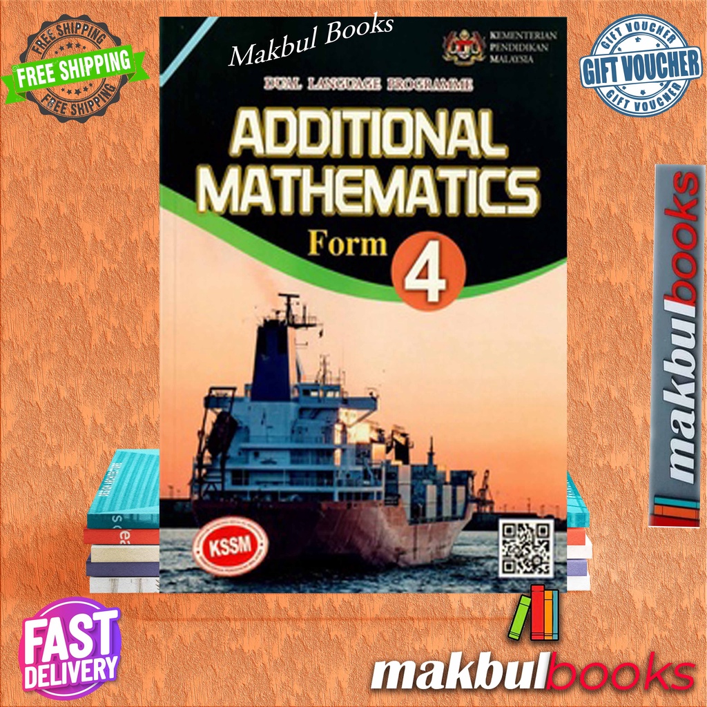 KPM:TEXTBOOK ADDITIONAL MATHEMATICS FORM 4 | Shopee Malaysia