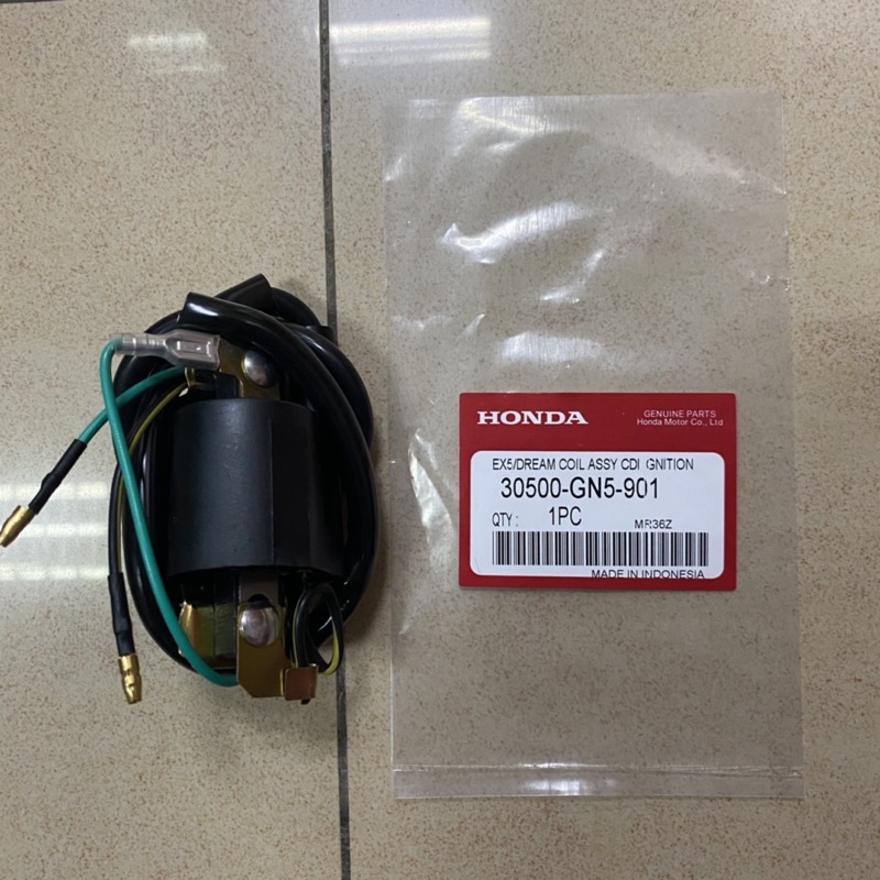HONDA EX5 / EX5 DREAM COIL PLUG IGNITION COIL ORIGINAL INDONESIA 100% ...
