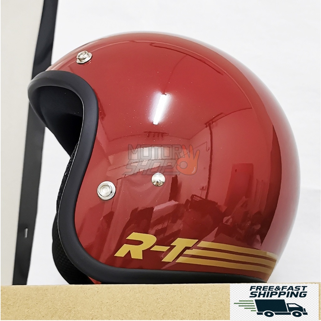 HELMET BOB RT R-T COPY BELL 3 BUTTON 5 BUTTON FREE BELL CAP SIRIM ...