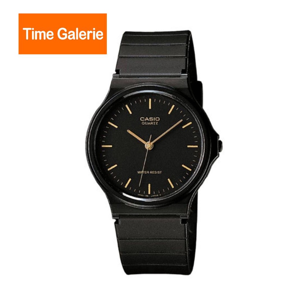 CASIO General Black Resin Band Men Youth Watch MQ-24-1ELDF | Shopee Malaysia