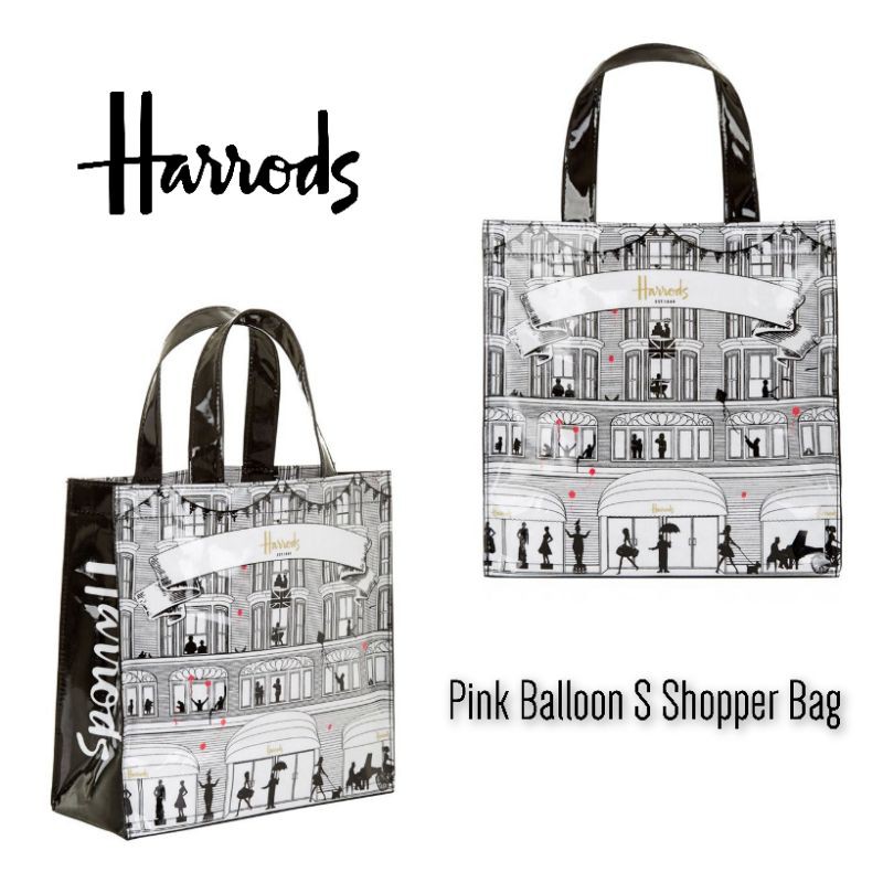 Authentic HARRODS 1 Pink Balloon S Shopper Bag | Shopee Malaysia