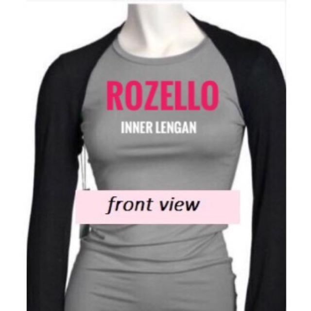 Inner Half Muslimah Tangan Lengan Panjang By Rozello Scarf | Shopee ...