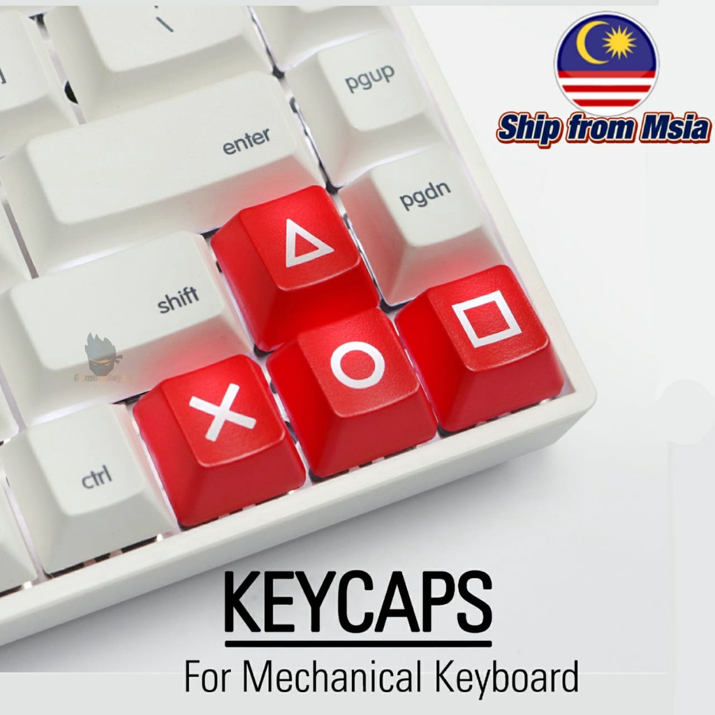 PlayStation ABS Keycaps for Mechanical Keyboard Arrow Direction Key ...