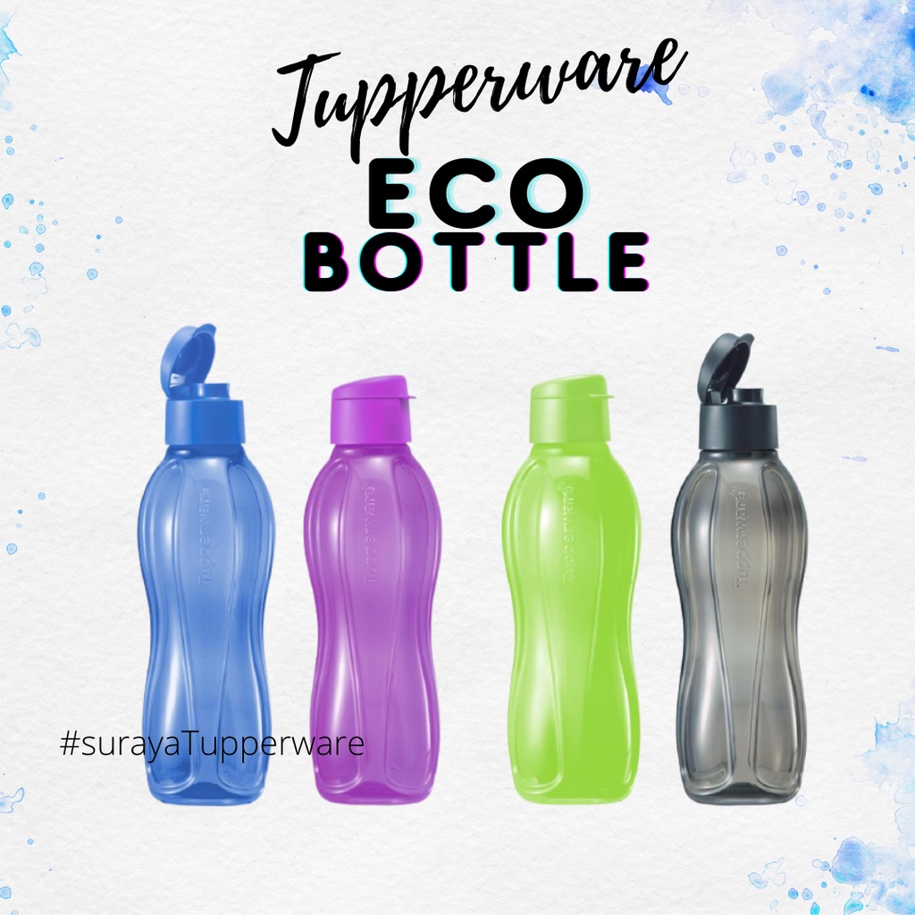 ECO BOTTLE TUPPERWARE- ORIGINAL 500ml/1litre | Shopee Malaysia