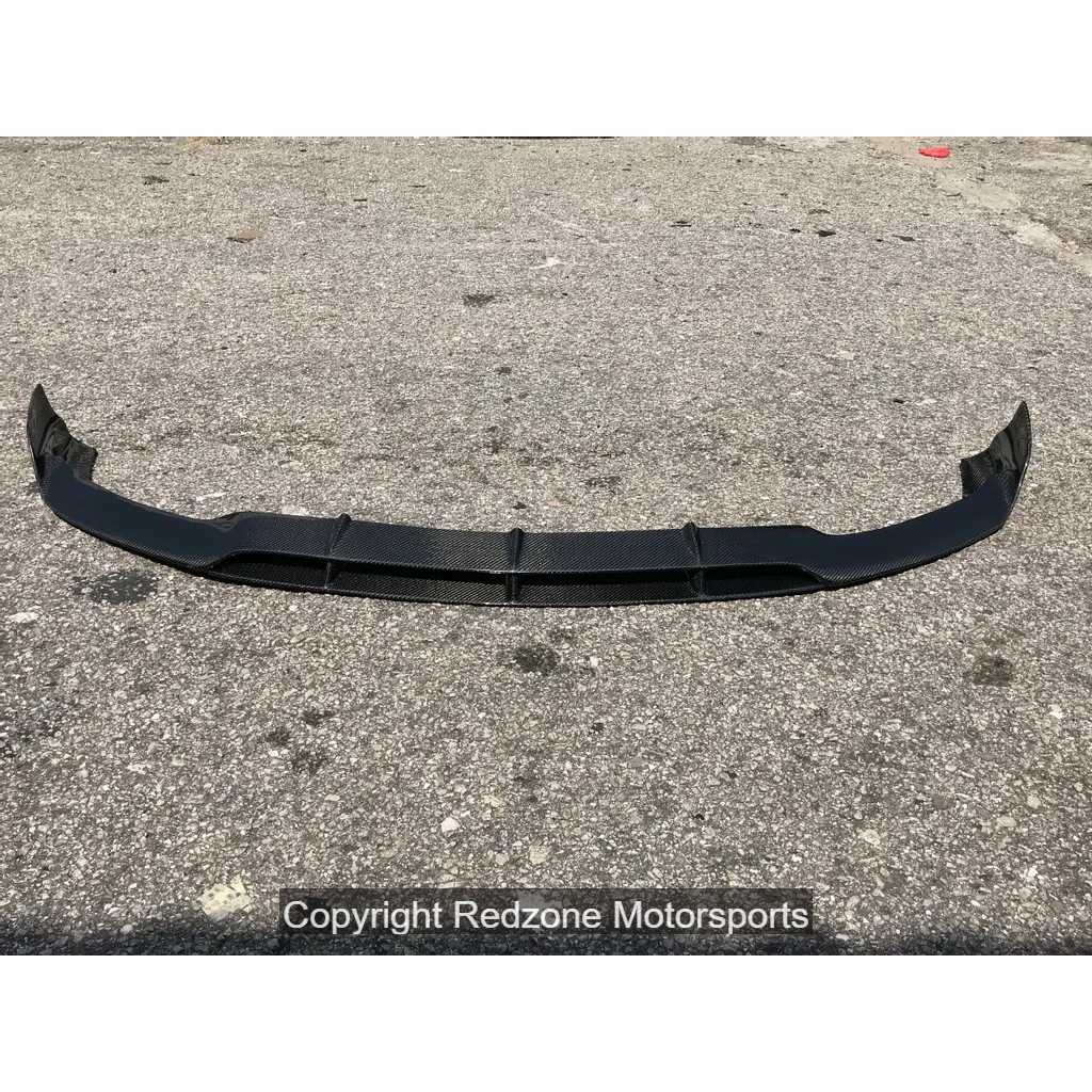 Mercedes benz W205 carbon fiber front lip brabus style for original C63 ...