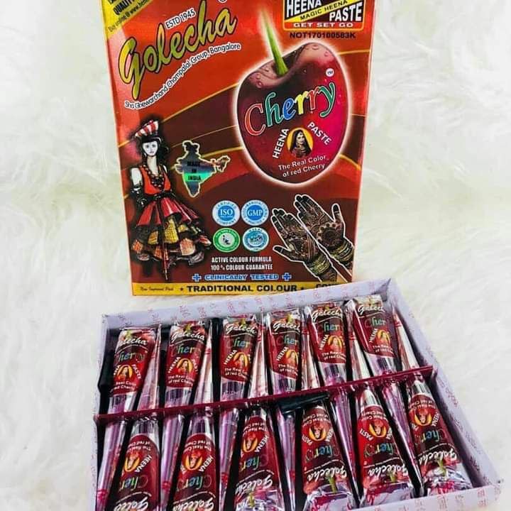 💥 HOT ITEM 💥 Henna Ukir golecha viral (1pcs) | Shopee Malaysia
