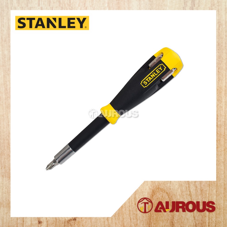 STANLEY FIBERGLASS MULTI-BIT SCREWDRIVER SET (68-107) | Shopee Malaysia