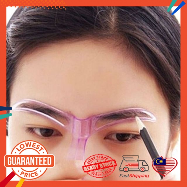 [READY STOK] EYEBROW SHAPE DRAWING TEMPLATE MELUKIS KENING | Shopee ...
