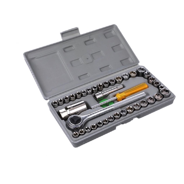 (Reday stock) Combination Socket Wrench Set (40pcs) | Shopee Malaysia