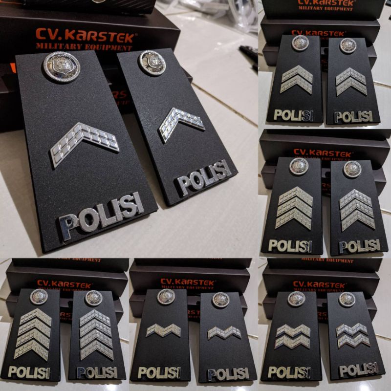 Police Rank/Nco Rank/ pdh/pdh polri/original karstek Rank/Rank Of ...