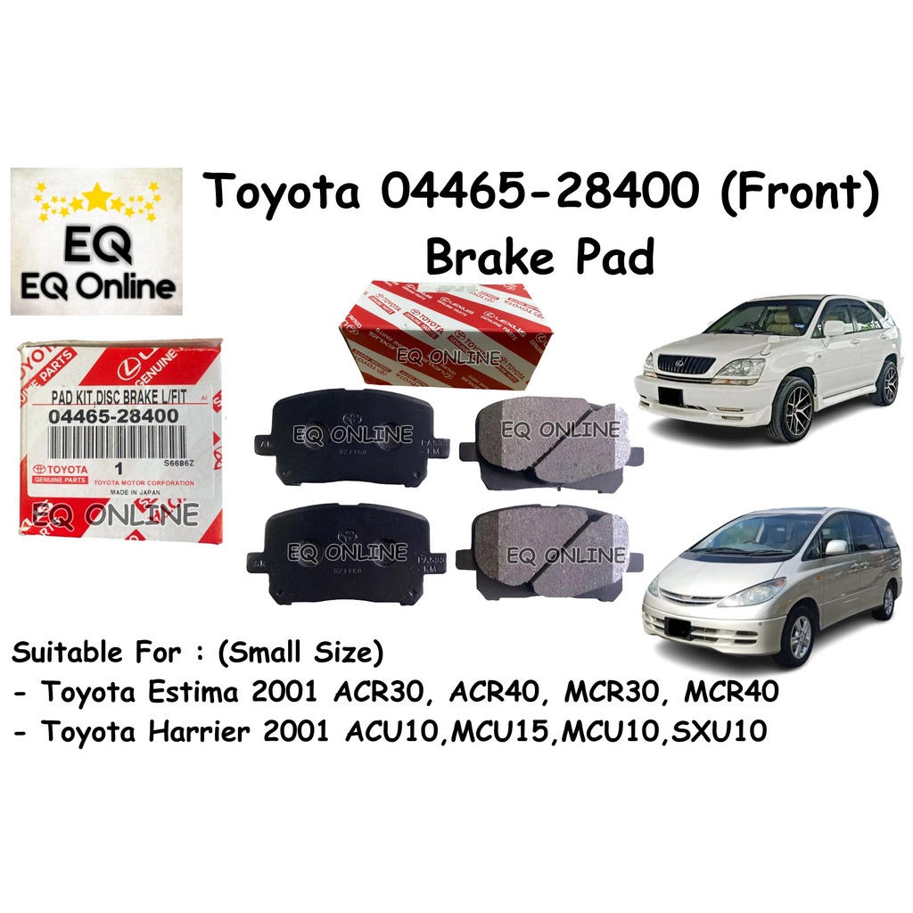 Toyota Harrier 2001 ACU10,MCU15 Estima 2001 ACR30, ACR40, MCR30, MCR40 ...