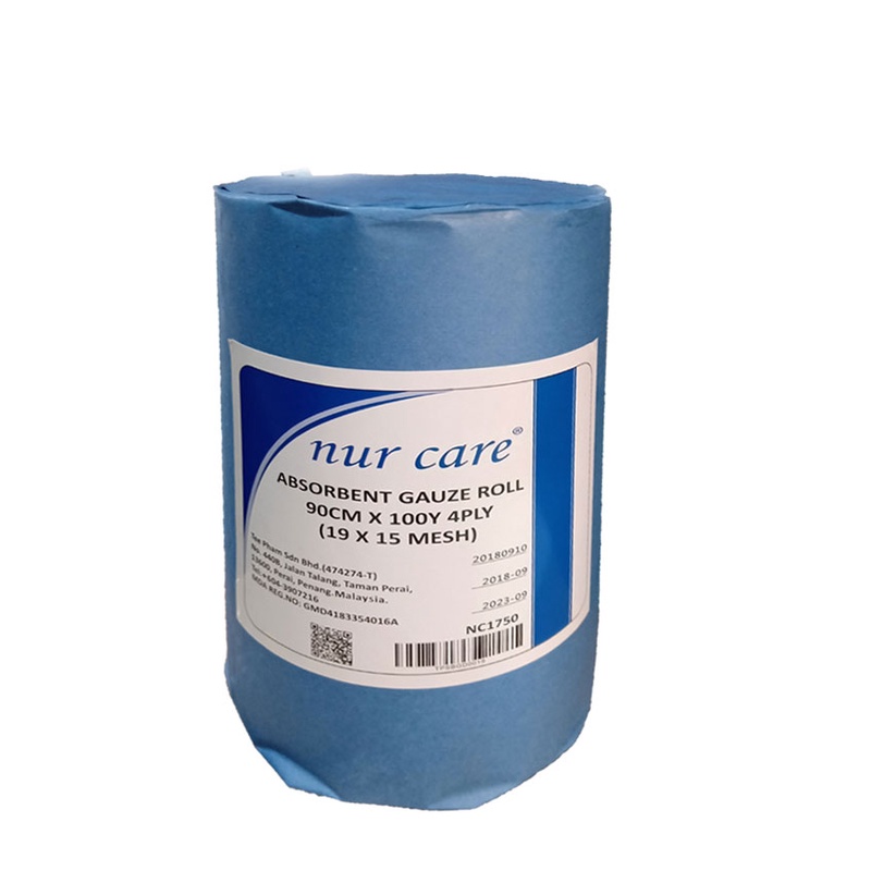 Gauze Roll 4-ply (90cm * 100yd) | Shopee Malaysia