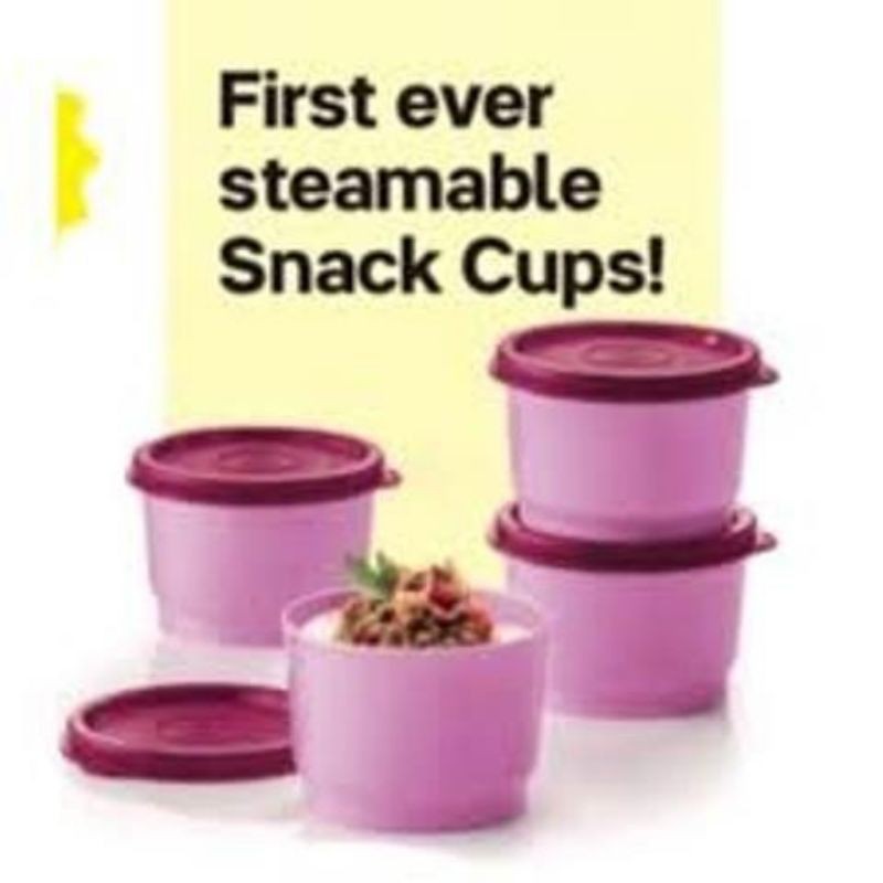 READY STOCK🔥Tupperware Steamable Snack Cups (1) 110ml | Shopee Malaysia