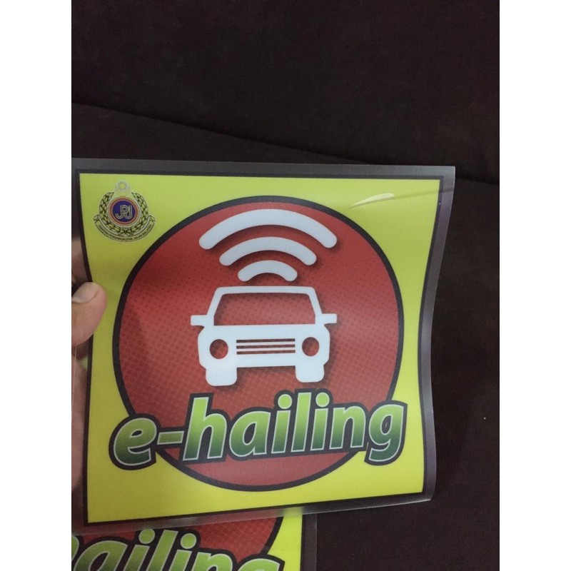 PROMO & FAST DELIVERY!!!!! e-hailing sticker @ ehailing Sticker ...