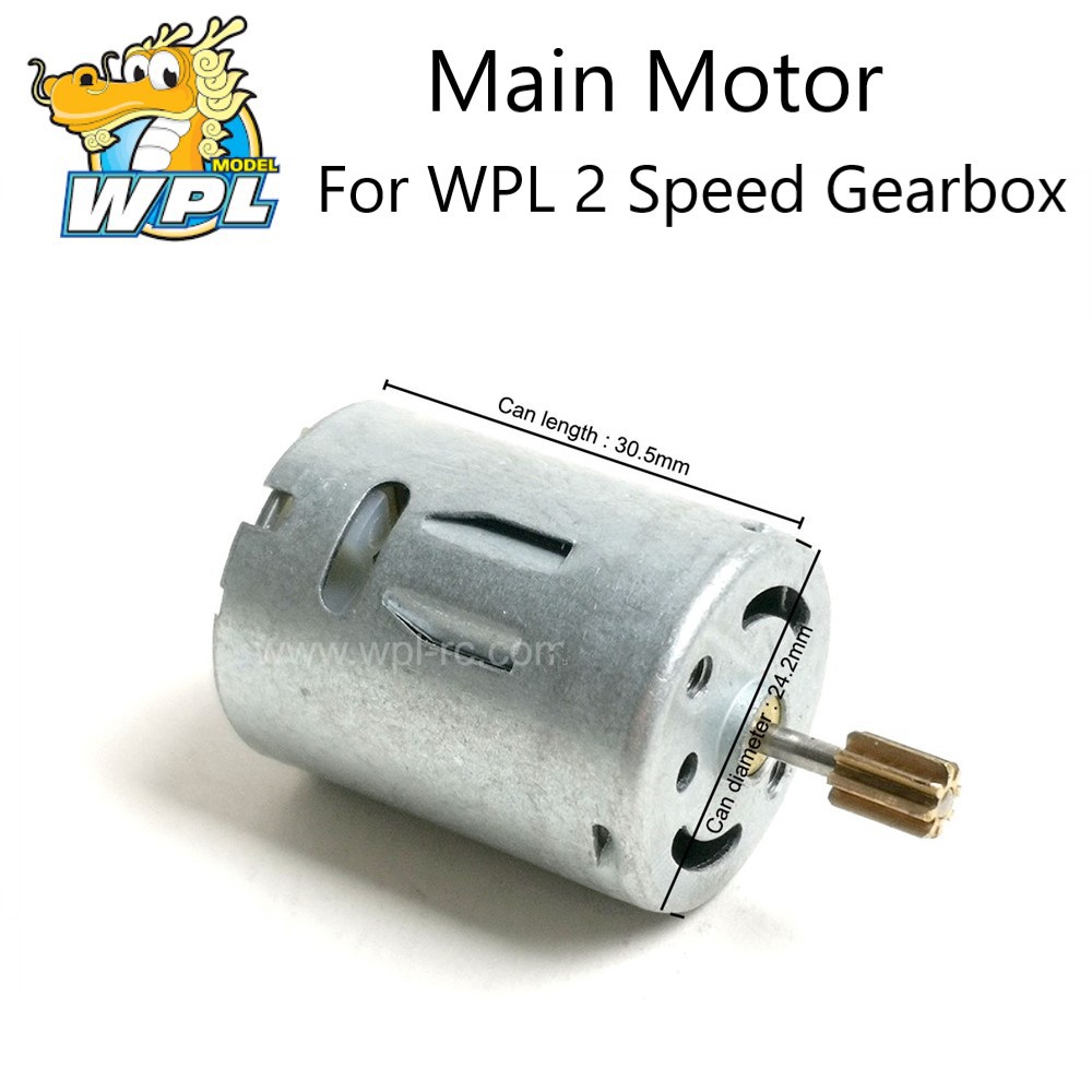 WPL 370 Motor For 2 Speed Gearbox | Shopee Malaysia