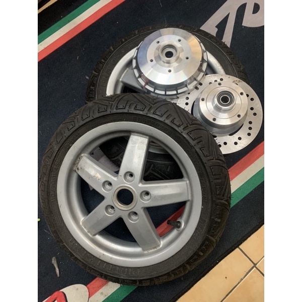 Vespa Classic Set Conversion + Rim LX (11inch) | Shopee Malaysia