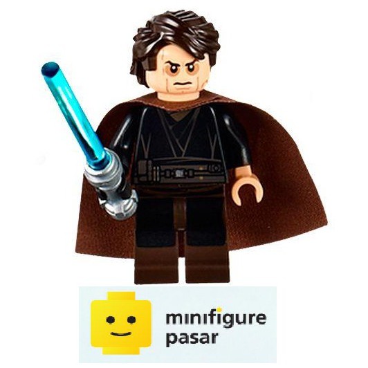 sw419 Lego Star Wars 9526 - Anakin Skywalker Sith Face Minifigure w ...