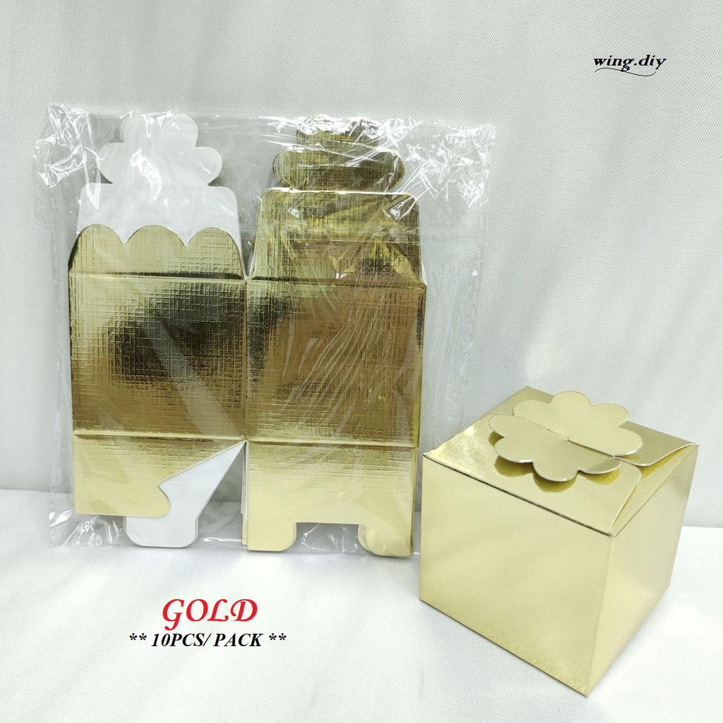 10PCS/ PACK | COLOURFUL DOORGIFT BOX / WEDDING GIFT BOX / GOODIES BOX ...