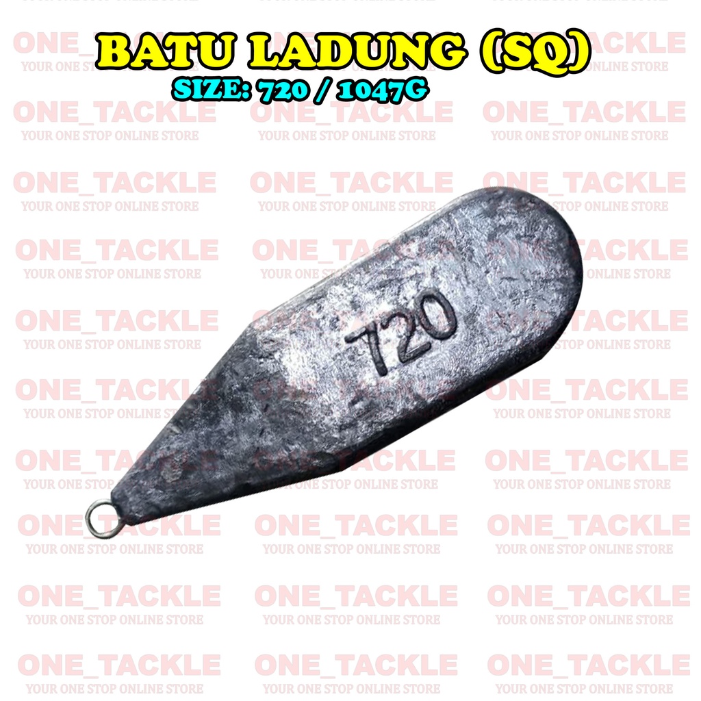 batu ladung SQ SIZE 400, 520, 620, 720, 820 Batu pancing | Shopee Malaysia