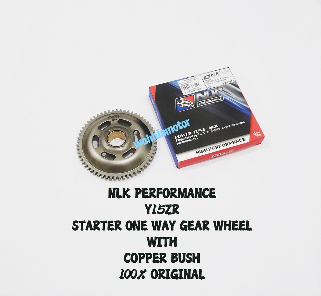 NLK PERFORMANCE Y15ZR Y16ZR LC135 Y15 RACING STARTER WHEEL ONE WAY GEAR ...