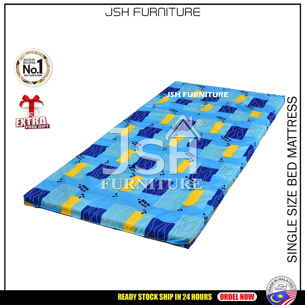 Single Foam Mattress by JSH M - Tilam Bujang Gulung / Sponge Mattress ...