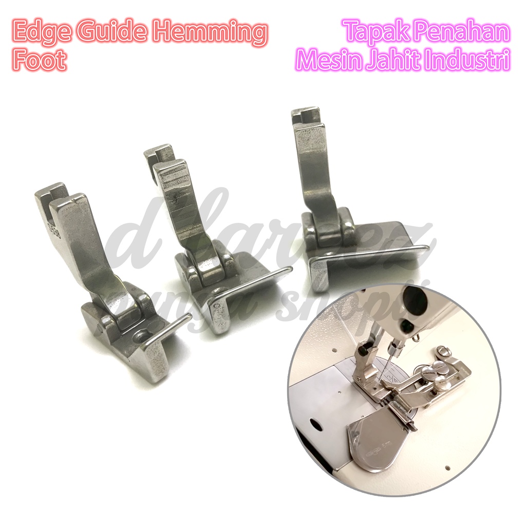 Tapak Penahan Mesin Industri / Edge Guide Hemming Foot | Shopee Malaysia
