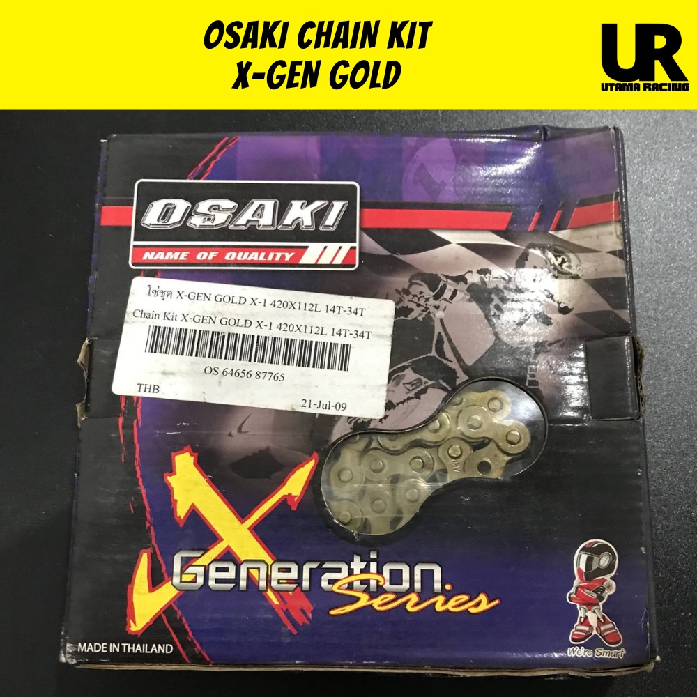 OSAKI CHAIN KIT X-GEN GOLD | Shopee Malaysia