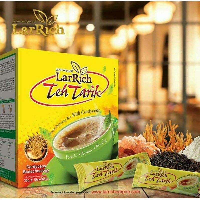 TEH TARIK LARRICH MINUMAN GAYA HIDUP YANG SIHAT | Shopee Malaysia