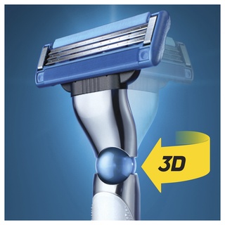 Gillette Mach3 Turbo Razor 3D 2UP | Shopee Malaysia