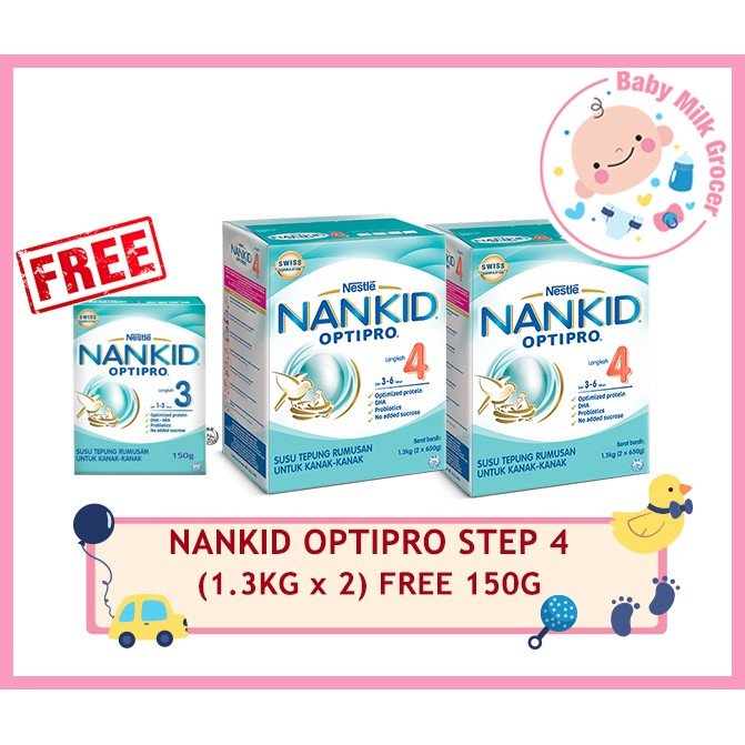 Nestle NANKID OPTIPRO Step 4 (1.3KG) | Shopee Malaysia
