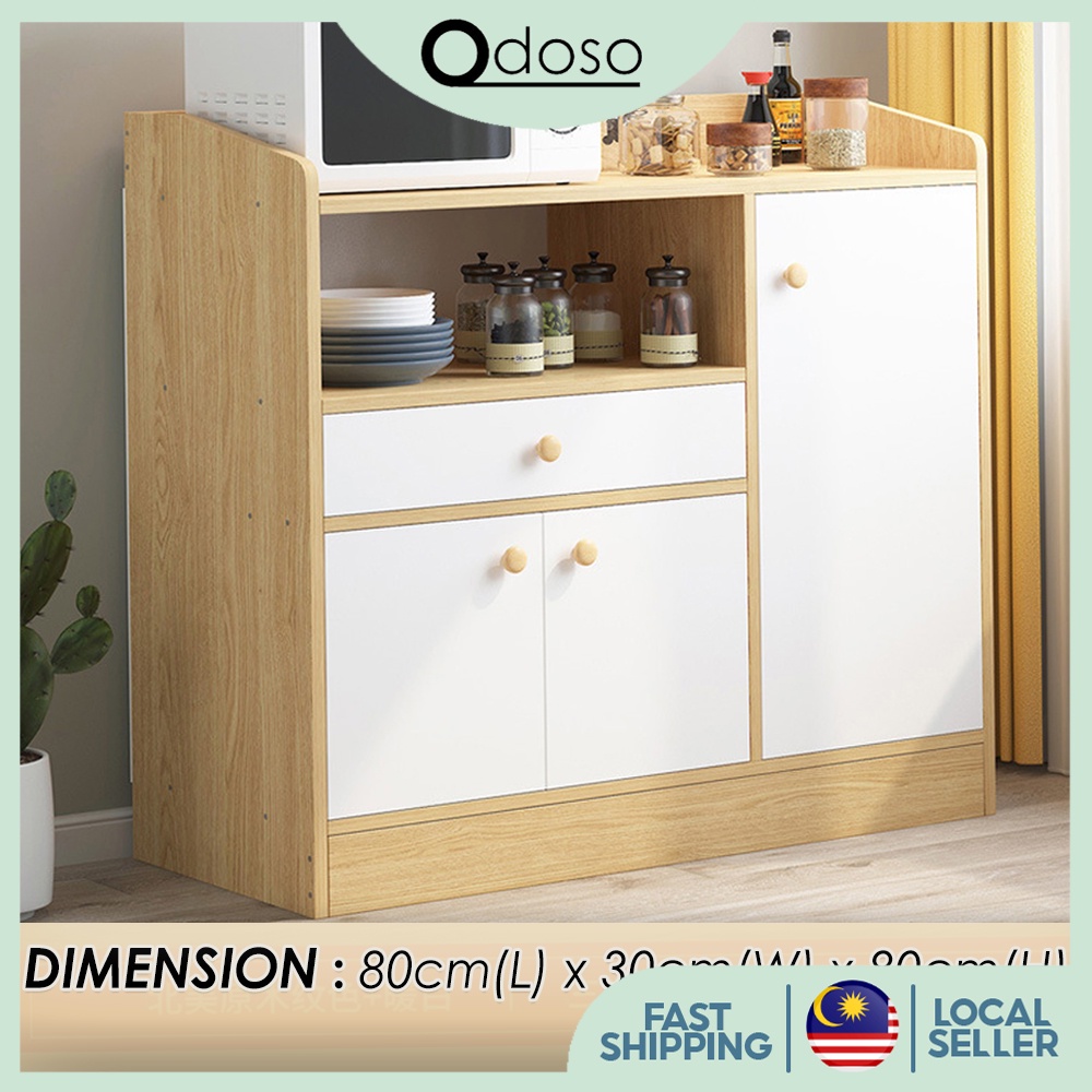 A189X Kabinet Dapur Sideboard dengan Laci & Storan Besar Kabinet Dapur ...