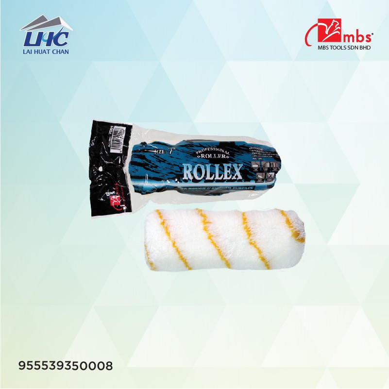 7001 MBS 7" ROLLEX Paint Roller Set / Roller Refill | Shopee Malaysia