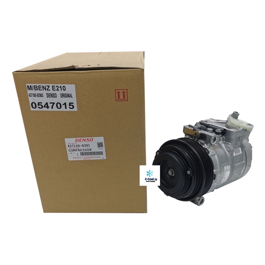 Aircond Compressor Original Denso Mercedes Benz E210 6PK 6290 | Shopee ...