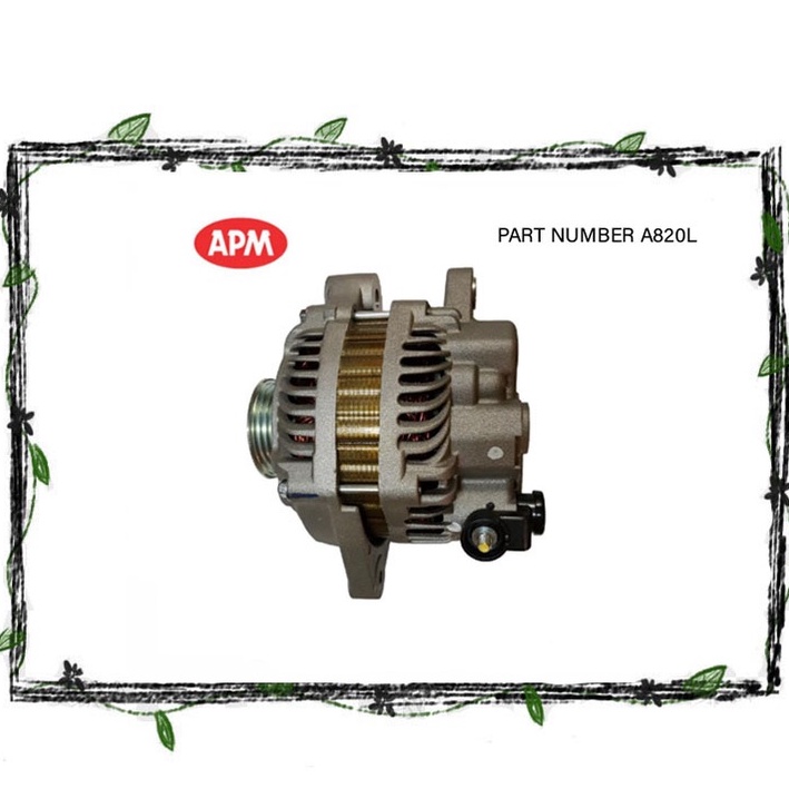 APM PERODUA MYVI LAGI BEST /ALZA 1.3 /1.5 70A ALTERNATOR A810L ORIGINAL ...