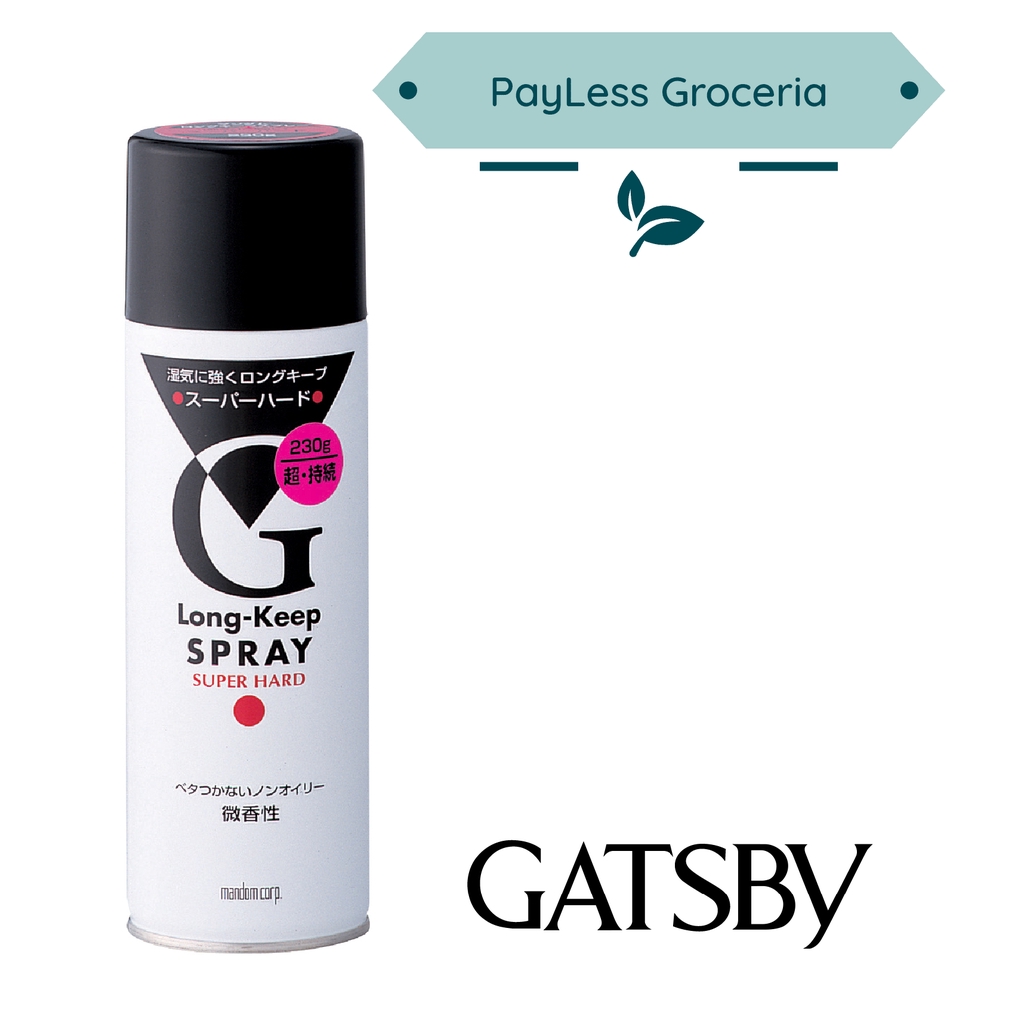 Mandom Long Keep Super Hard Hair Spray 230g | Shopee Malaysia