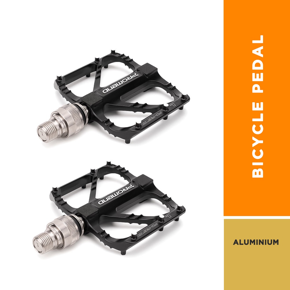 PROMEND Ultralight Road Bicycle Racing Mountain Bike Pedal M29 R27 Anti-slip Aluminum Alloy ...