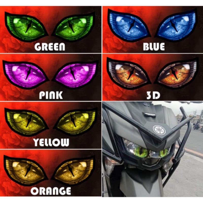 Yamaha Mio Soul i 125 / Nmax V1 Dragon / Toothless Winker Eye ...