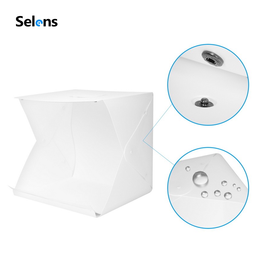Selens LED Light Box Studio Box Lightroom Tent Folding Studio Lightbox ...