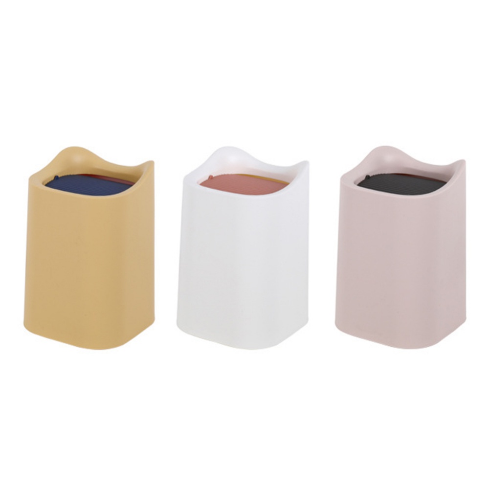 Trash Can Desktop Trash Can Desktop Light Luxury Style mini Nordic Cute ...