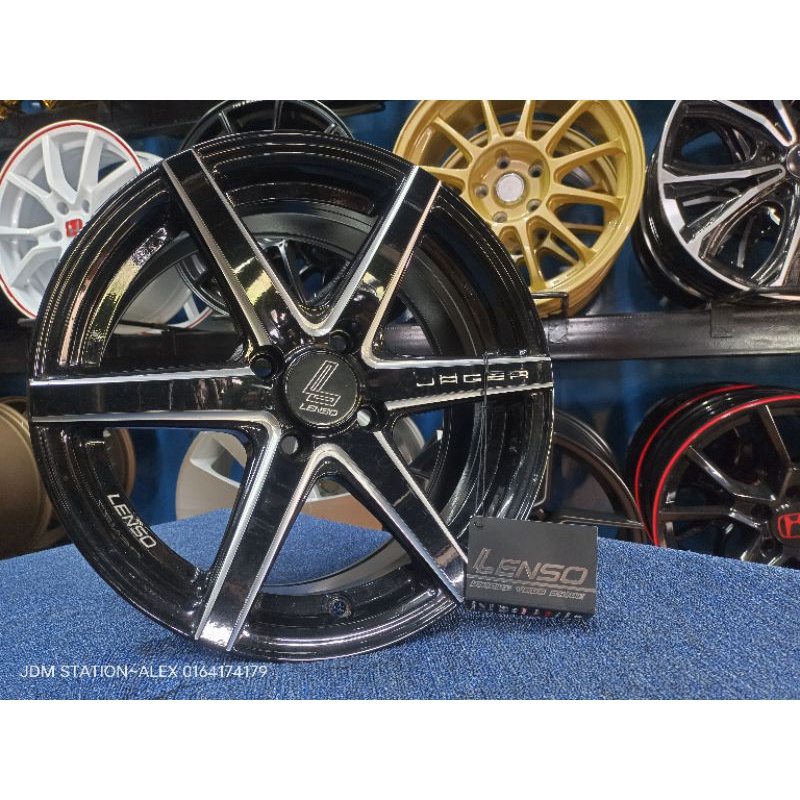 LENSO JAGER CRAFT ORIGINAL 15INC SPORT RIM BARU MYVI VIOS JAZZ CITY ...