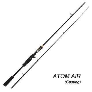 (5'6'' - 6'6'') Ajiking Atom Air Casting Rod Fishing Rod Joran Pancing ...