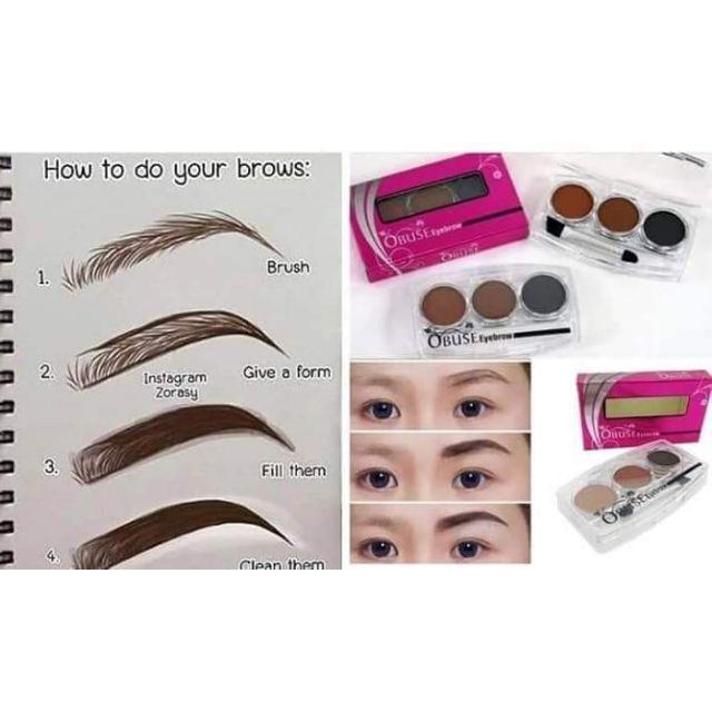 SET Obuse eye brow | Shopee Malaysia