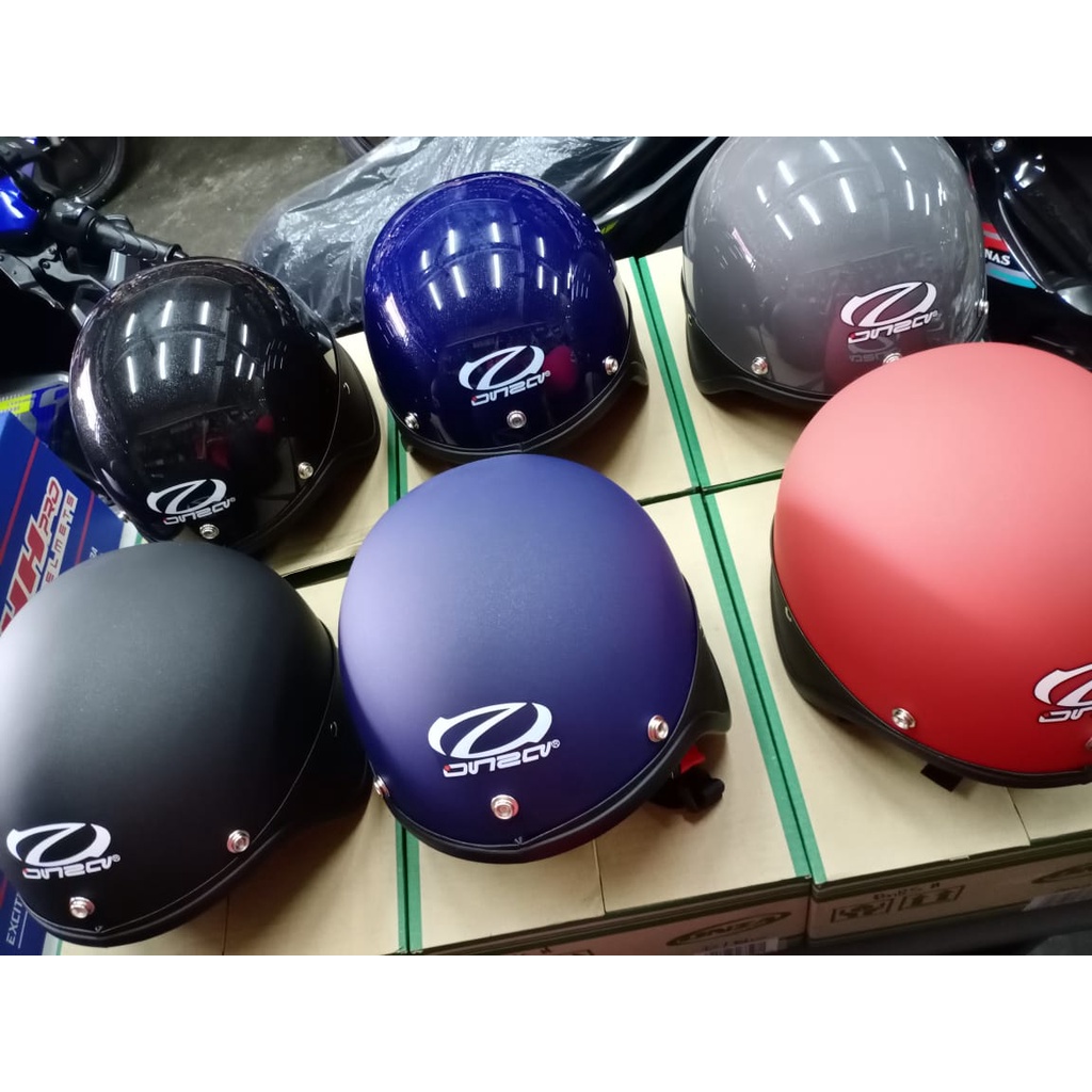 SIRIM APPROVED} Helmet Steng Onza Size L with Sirim Cert Topi Keledar ...