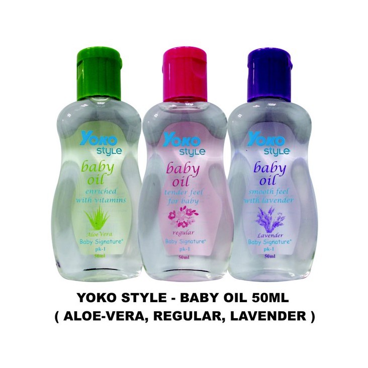 Yoko Style Baby Oil 50ml | Shopee Malaysia