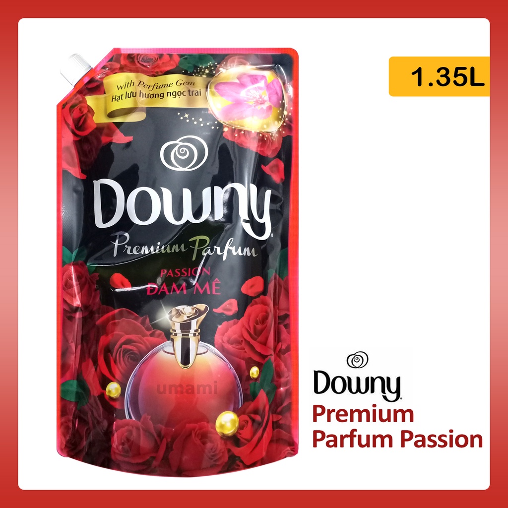Downy Premium Parfum Passion | Concentrate Fabric Softener Refill(1.35L) | Shopee Malaysia
